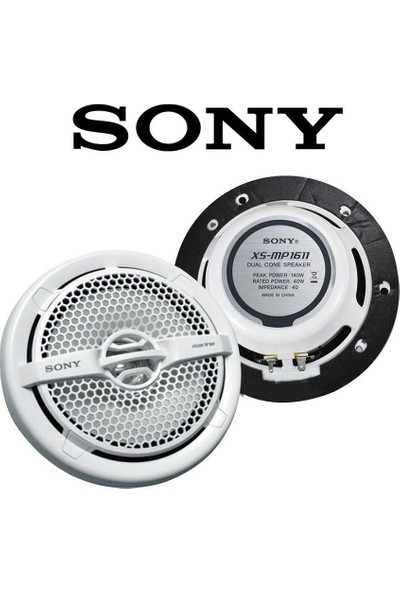 Tvet Sony Xs-Mp1611 16Cm Marin Hoparlör 40W Rms