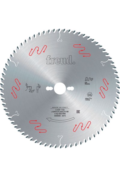 Freud 250X3.2X48-Lu2B 0500 Testere Freud 250X3.2X48-Lu2B 0500 Testere