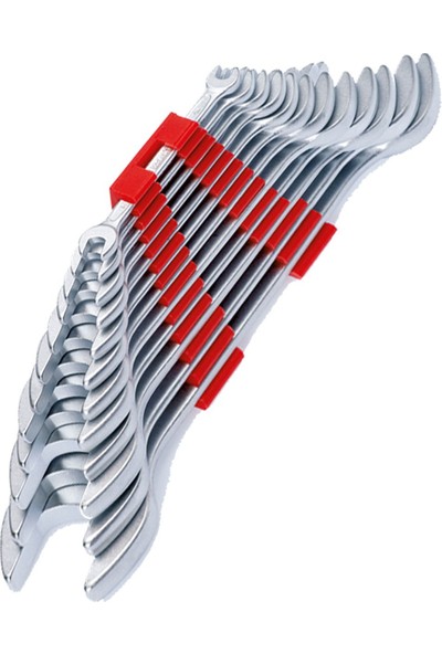 İzeltaş 12'li İki Ağızlı Anahtar Seti Kısa