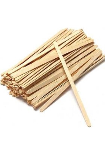 Feyambalaj Tahta Ahşap Karıştırıcı 100 Adet