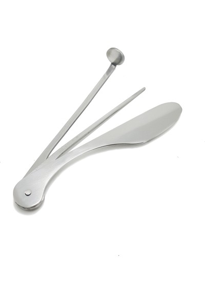 Uzun Çelik Delici Bastırıcı Kazıyıcı Pipo Kaşığı pt33 Uzun Çelik Delici Bastırıcı Kazıyıcı Pipo Kaşığı pt33