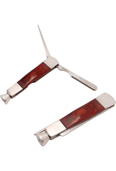 Ahşap Çelik Delici Bastırıcı Kazıyıcı Pipo Kaşığı pt37