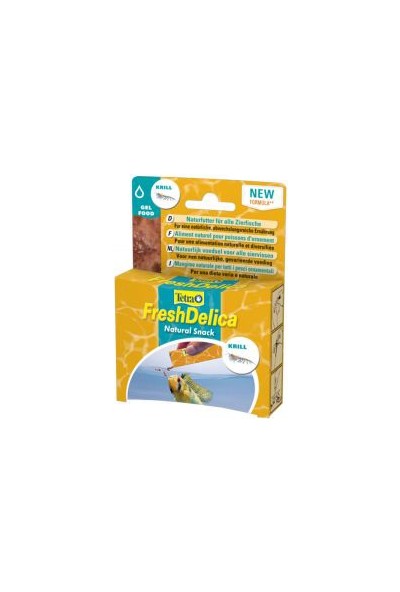 Tetra Fresh Delica Krill Jel İçinde Karidesli Balık Yemi 48 Gr Tetra Fresh Delica Krill Jel İçinde Karidesli Balık Yemi 48 Gr