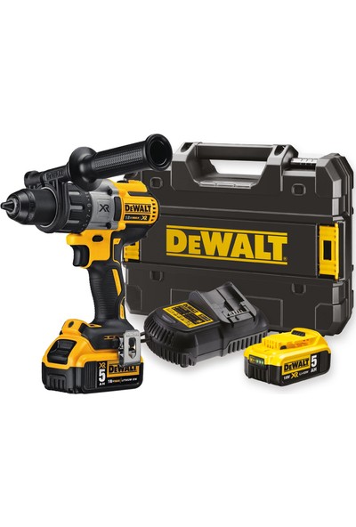 Dewalt DCD996P2-QW 18V/5.0Ah Li-ion Çift Akülü Kömürsüz Profesyonel Darbeli Matkap Dewalt DCD996P2-QW 18V/5.0Ah Li-ion Çift Akülü Kömürsüz Profesyonel Darbeli Matkap