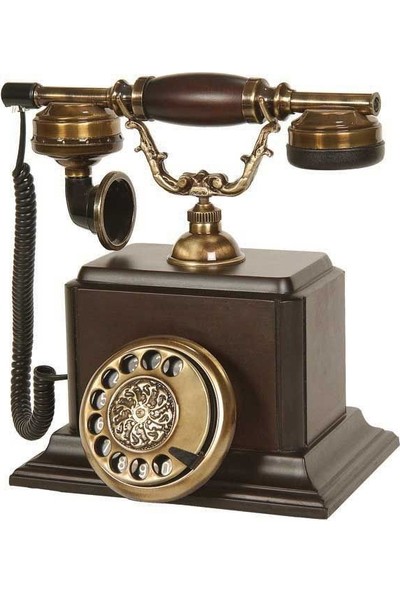 Anna Bell Şato Ahşap Ceviz Klasik Telefon Anna Bell Şato Ahşap Ceviz Klasik Telefon