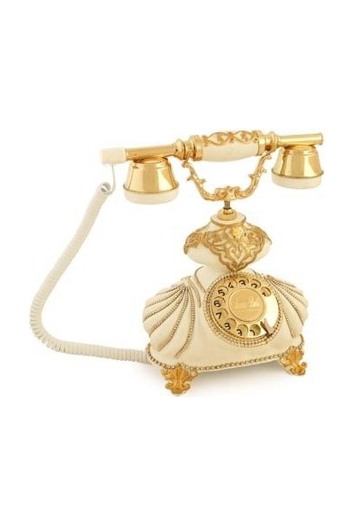 Anna Bell İtalyan Burmalı Kemik Varaklı Telefon Anna Bell İtalyan Burmalı Kemik Varaklı Telefon