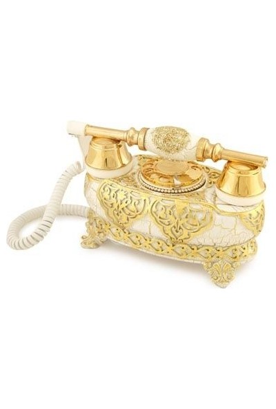 Anna Bell İtalyan Yatık Çatlak Beyaz Telefon Anna Bell İtalyan Yatık Çatlak Beyaz Telefon