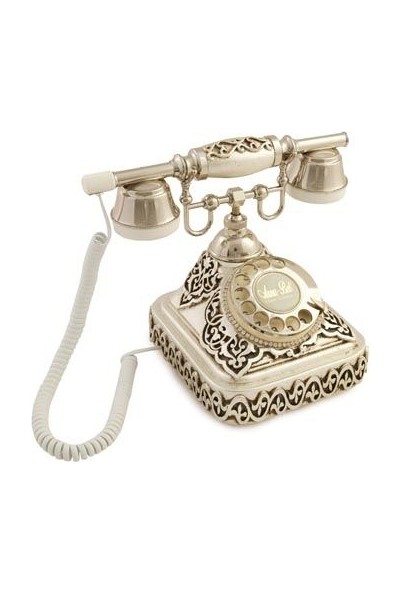 Anna Bell Ericsson Gümüş Varaklı Telefon Anna Bell Ericsson Gümüş Varaklı Telefon