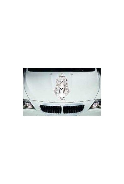 Automix Tuning Kuru Kafa Kaput Stickerı Yapıştırma