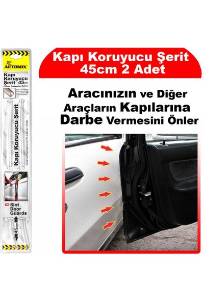 Automix Kapı Koruyucu Şerit Şeffaf Automix Kapı Koruyucu Şerit Şeffaf