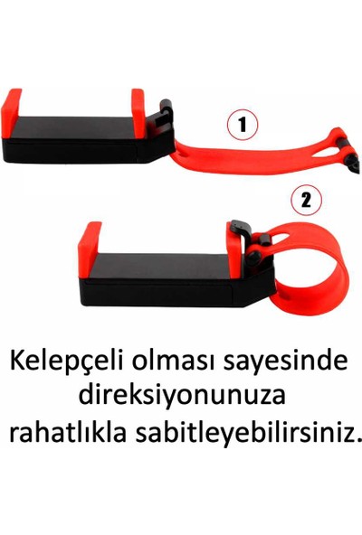 Automix Direksiyon Arası Telefon Tutucu