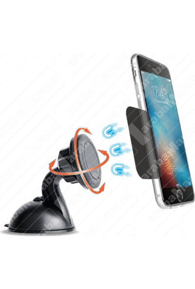 Automix Mıknatıslı Telefon Ve Tablet Tutucu