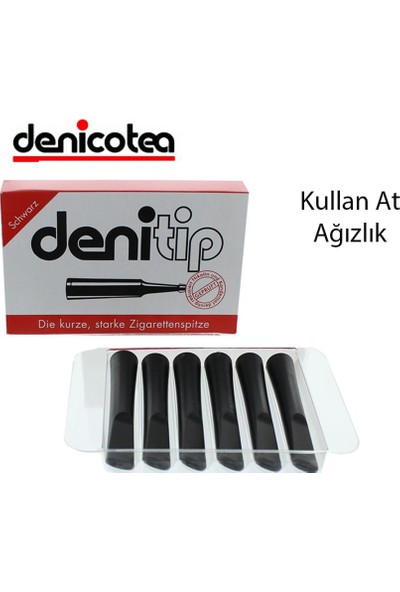 Denicotea 10121 Denitip Filtreli Sigara Ağızlığı Kullan-At Denicotea 10121 Denitip Filtreli Sigara Ağızlığı Kullan-At