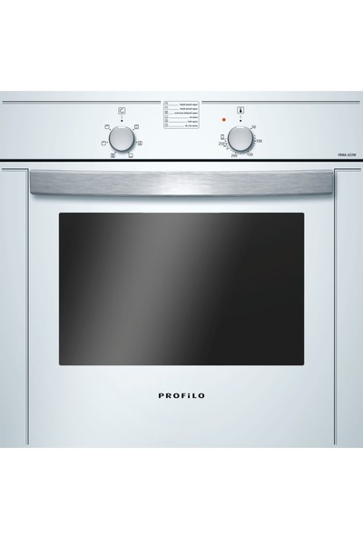 Profilo Frma652W 6 Program Elektroturbo Beyaz Ankastre Fırın Profilo Frma652W 6 Program Elektroturbo Beyaz Ankastre Fırın