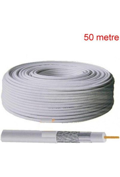 Ramtech 50 Metre Uydu Anten Kablosu Fullhd 3D 4K Uyumlu Ramtech 50 Metre Uydu Anten Kablosu Fullhd 3D 4K Uyumlu