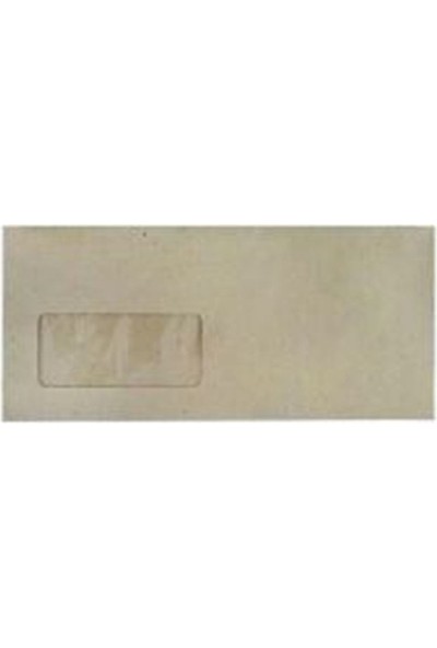 Asil Diplomat İmt.Kraft Silikonlu Pencereli Zarf 105x240 90 gr 100'lü Asil Diplomat İmt.Kraft Silikonlu Pencereli Zarf 105x240 90 gr 100'lü