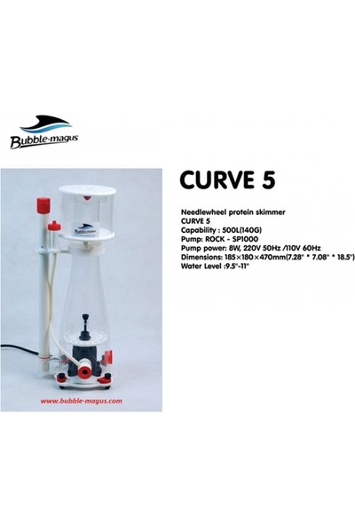 Bubble Magus Curve 5 Skimmer