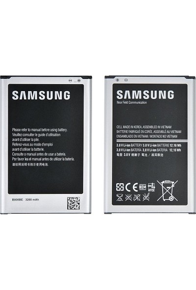 Samsung Galaxy Note 3 N9000(B800Bc) A+ Batarya Samsung Galaxy Note 3 N9000(B800Bc) A+ Batarya
