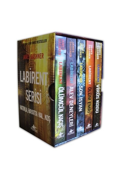 Labirent Serisi Kutulu Set (5 Kitap) - James Dashner Labirent Serisi Kutulu Set (5 Kitap) - James Dashner
