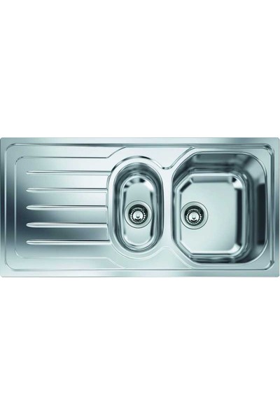 Franke Olx 651 Ondaline Evye, 1, 5 Göz, Sol Damlalıklı, Inox Franke Olx 651 Ondaline Evye, 1, 5 Göz, Sol Damlalıklı, Inox