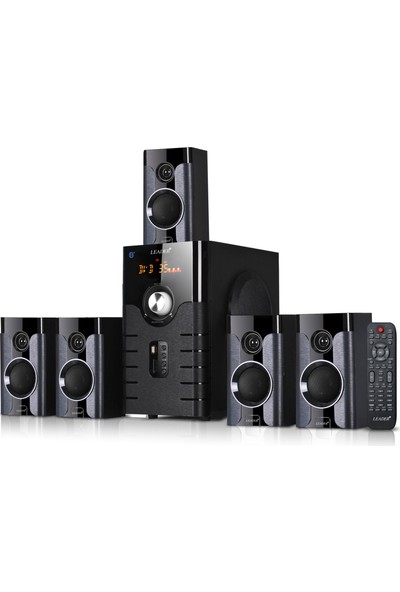 Leader H-5872 Sd/Mmc/Usb/Fm/BT Uzaktan Kumandalı 5+1 Ses Sistemi Leader H-5872 Sd/Mmc/Usb/Fm/BT Uzaktan Kumandalı 5+1 Ses Sistemi