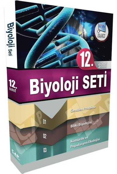 Çap Yayınları 12. Sınıf Biyoloji Seti Çap Yayınları 12. Sınıf Biyoloji Seti