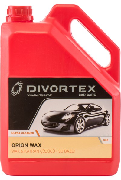 Divortex Car Care Wax Ve Katran Çözücü Su Bazlı 3 Kg