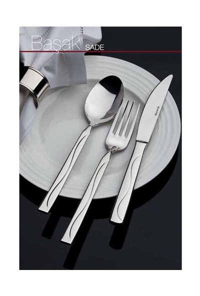 Almond Başak Sade 12'Li Yemek Çatalı