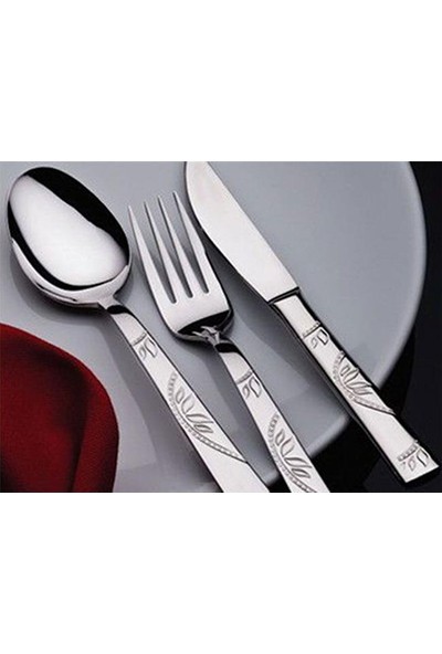 Almond-Türkeli Zümra Sade 12'Li Tatlı Çatalı Almond-Türkeli Zümra Sade 12'Li Tatlı Çatalı