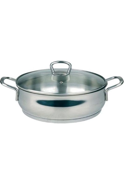 Taç Karnıyarık Tenceresi / Basık Tencere 24 cm Taç Karnıyarık Tenceresi / Basık Tencere 24 cm