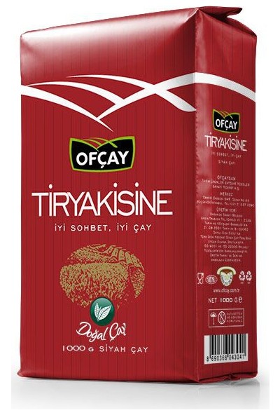 Ofçay Tiryakisine Dökme Siyah Çay, 1000 Gr, 1 Adet
