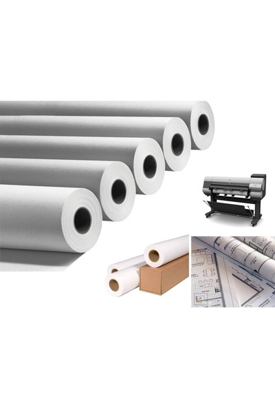 Neptün Plotter Kağıdı (A1) 62 cm x 50 mt 80 gr Neptün Plotter Kağıdı (A1) 62 cm x 50 mt 80 gr