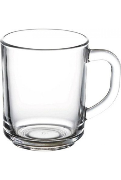 Paşabahçe 55029 Cam Kulplu Kupa 6lı