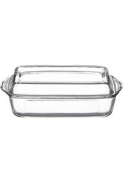 Paşabahçe 59010 Borcam Dikdörtgen Kapaklı Fırın Tepsisi Paşabahçe 59010 Borcam Dikdörtgen Kapaklı Fırın Tepsisi