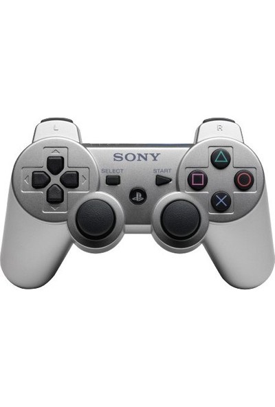 Sony Ps3 Kablosuz Gümüş Oyun Kolu - Wireless Dualshock - Joystick Sony Ps3 Kablosuz Gümüş Oyun Kolu - Wireless Dualshock - Joystick