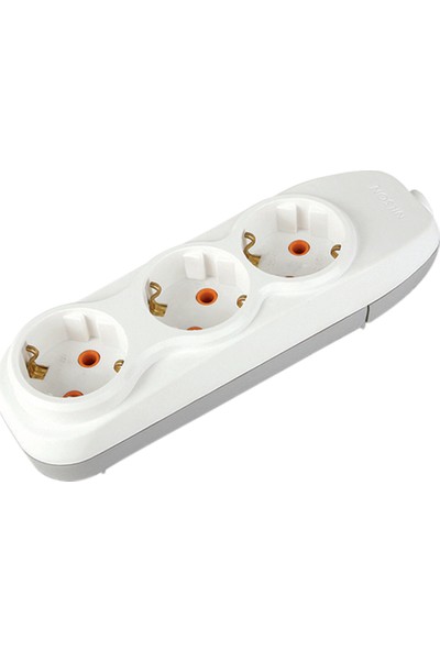 Nilson 3' Lü Topraklı Grup Priz Klemensli