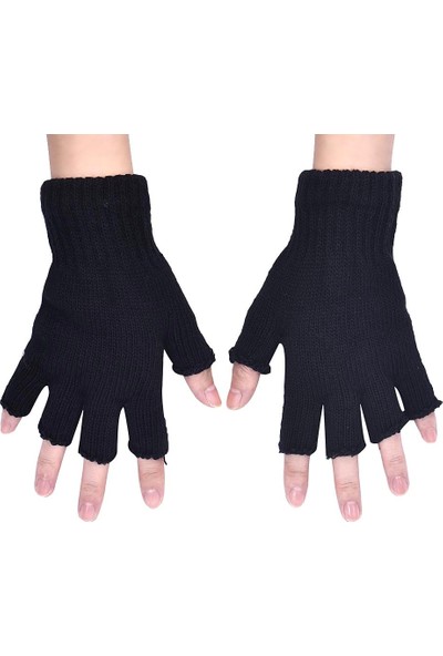 Direk Stoktan Parmakzsız Kesik Eldiven Pamuklu 1 Çift