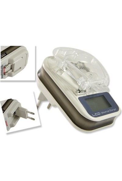 Rugger 004 Üniversal Batarya Şarj Aleti Şarj Cihazı Lcd Ekranlı Rugger 004 Üniversal Batarya Şarj Aleti Şarj Cihazı Lcd Ekranlı