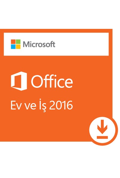Microsoft Office Ev ve İş 2016 T5D-02317(Dijital İndirilebilir Lisans) Microsoft Office Ev ve İş 2016 T5D-02317(Dijital İndirilebilir Lisans)
