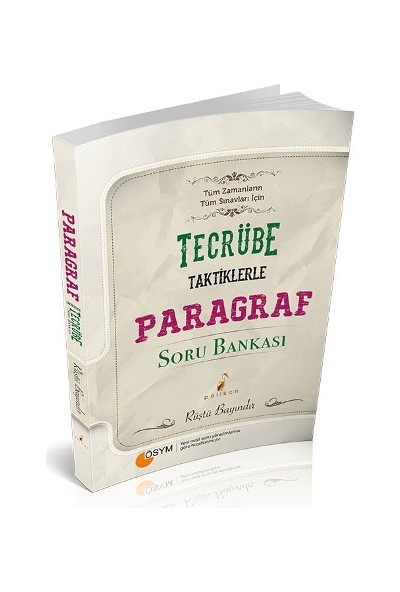 Pelikan Yayınları Tecrübe Taktiklerle Paragraf Soru Bankası