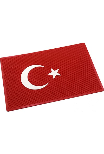 Space Kaydırmaz Ped - Türk Bayrağı