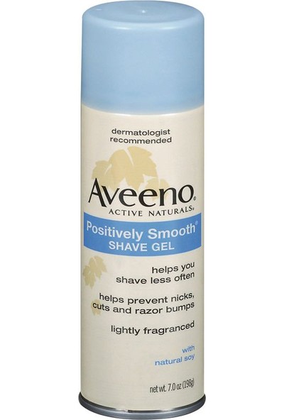 Aveeno Positively Smooth Tıraş Jeli 198 gr