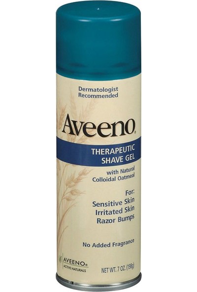Aveeno Therapeutic Tıraş Jeli 198 gr