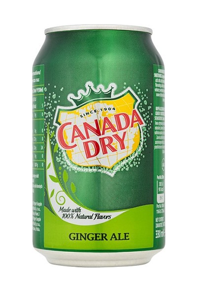 Canada Dry Ginger Ale İçecek 330 ml