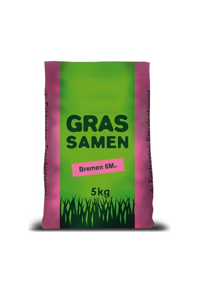 Grassamen, Bremen 6M (6'Lı Karışım Çim Tohumu) 5Kg