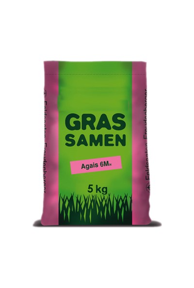 Grassamen, Agais 6M (6'Lı Karışım Çim Tohumu) 5Kg