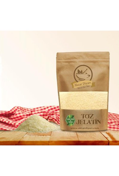 Aktar Diyarı Toz Jelatin 500 Gr Aktar Diyarı Toz Jelatin 500 Gr