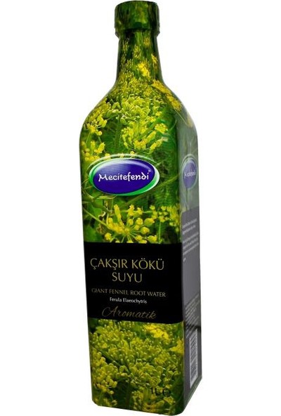 Mecitefendi Çakşır Kökü Suyu 1 Lt Cam Şişe