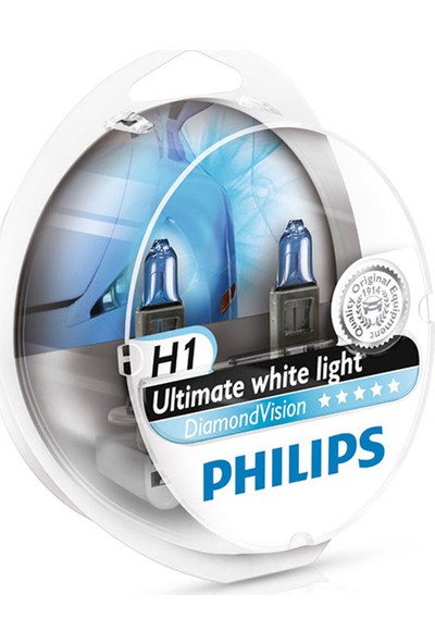 Philips DIAMOND VISION H1 Tip Ampül Seti 103814 Philips DIAMOND VISION H1 Tip Ampül Seti 103814