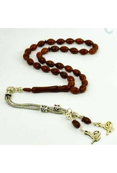 Nurberk Osmanlı Tuğralı Püsküllü Kuka Tespih 8 Mm Taneli Tesbih 2Kka003 Nurberk Osmanlı Tuğralı Püsküllü Kuka Tespih 8 Mm Taneli Tesbih 2Kka003